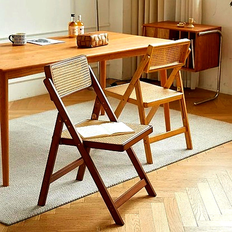 Foldable Rattan Dining Chair – Stylish & Space-Saving Design – TERRA ...